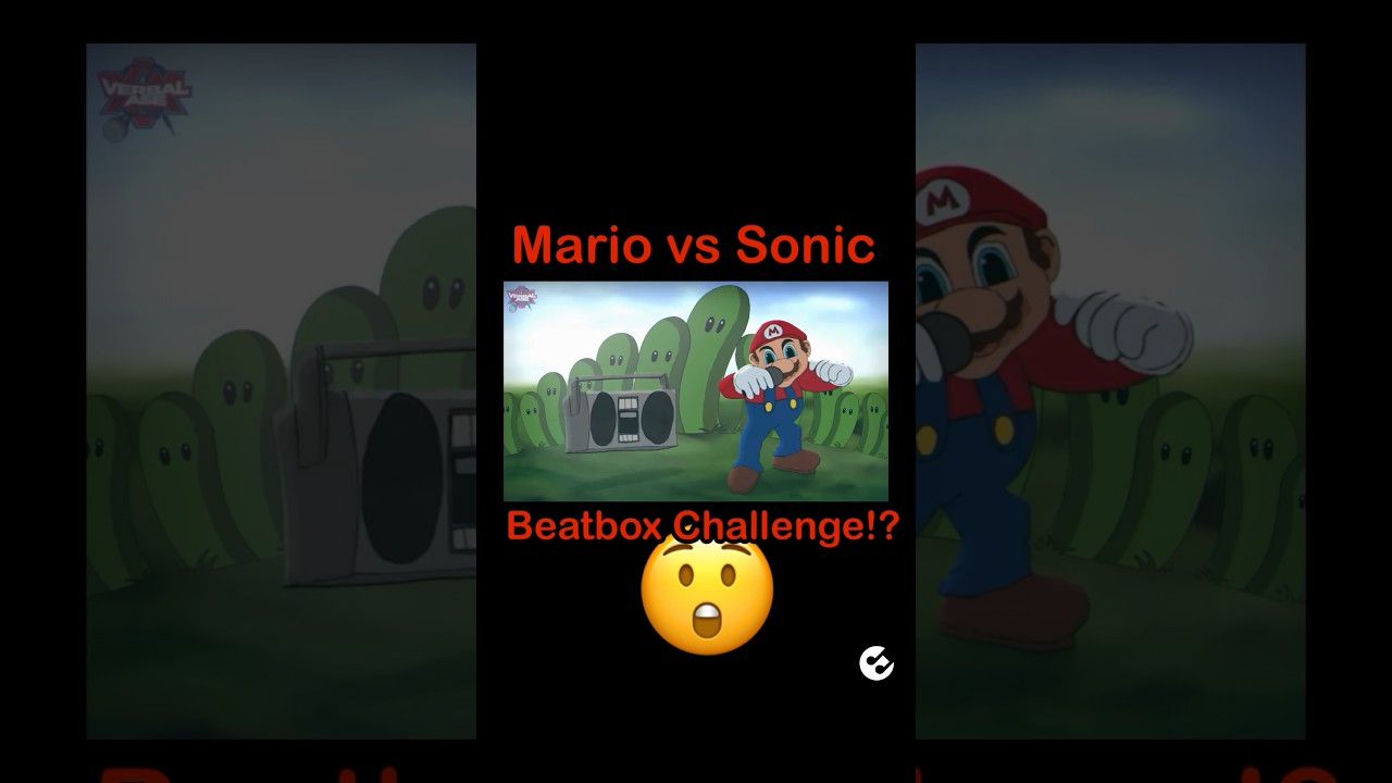 😲Mario Vs Sonic- Beatbox Challenge!⁉️Shout out to Rhythm Master🎵 ...