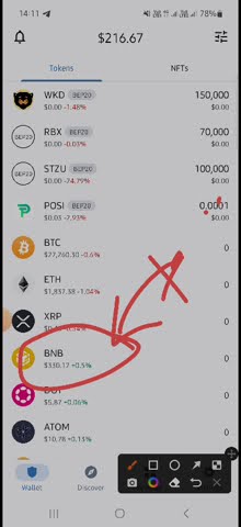 How to get BEP 20 / BSC Smart chain address trust wallet - YouTube