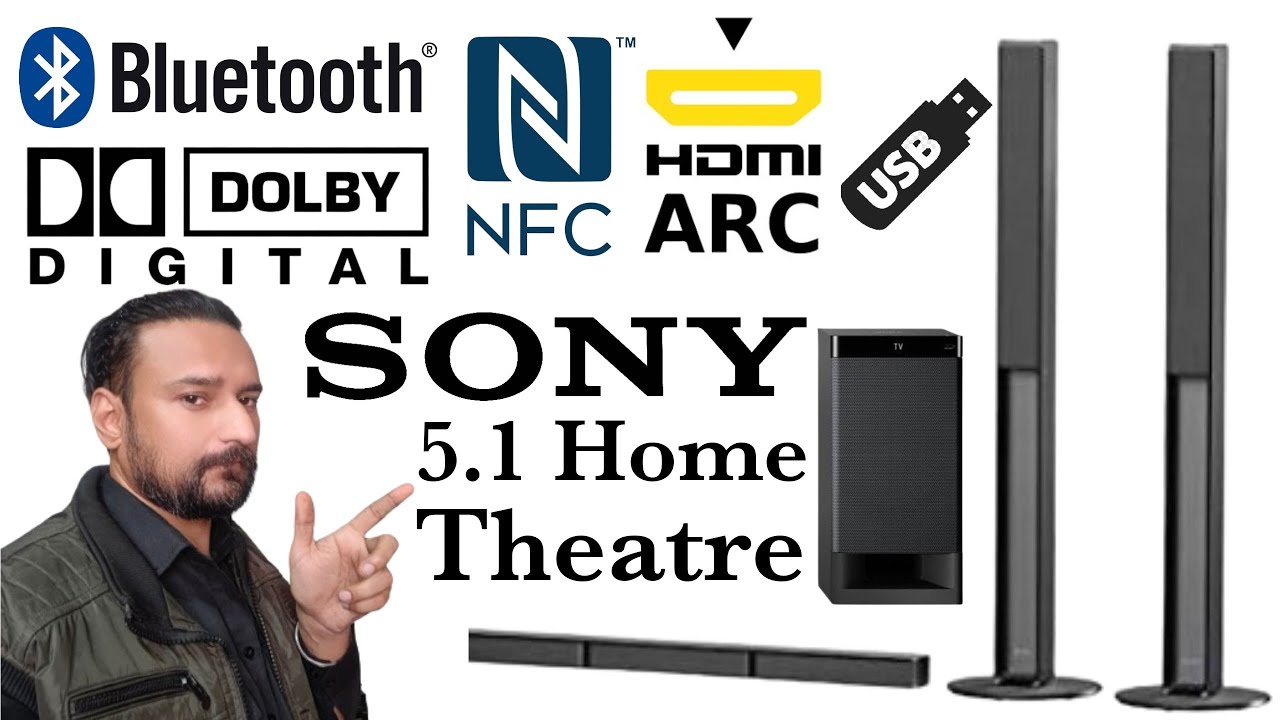 Sony HT-RT40 || SONY 5.1 HOME THEATER || BUDGET 5.1 HOME THEATER IN ...
