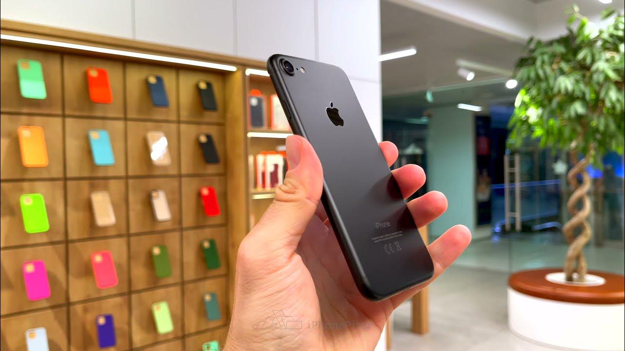 iPhone 7 Black / Айфон 7 чёрный - YouTube