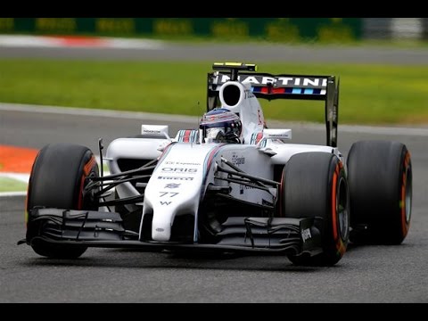 [F1 2014] Martini Racing Williams-Mercedes FW36 @ Monza with Valtteri ...