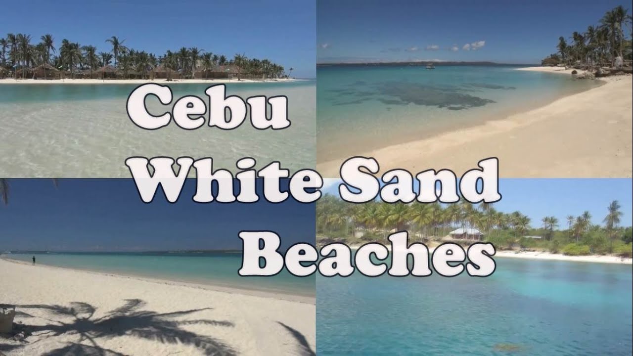 White Sand Beaches In Cebu - YouTube