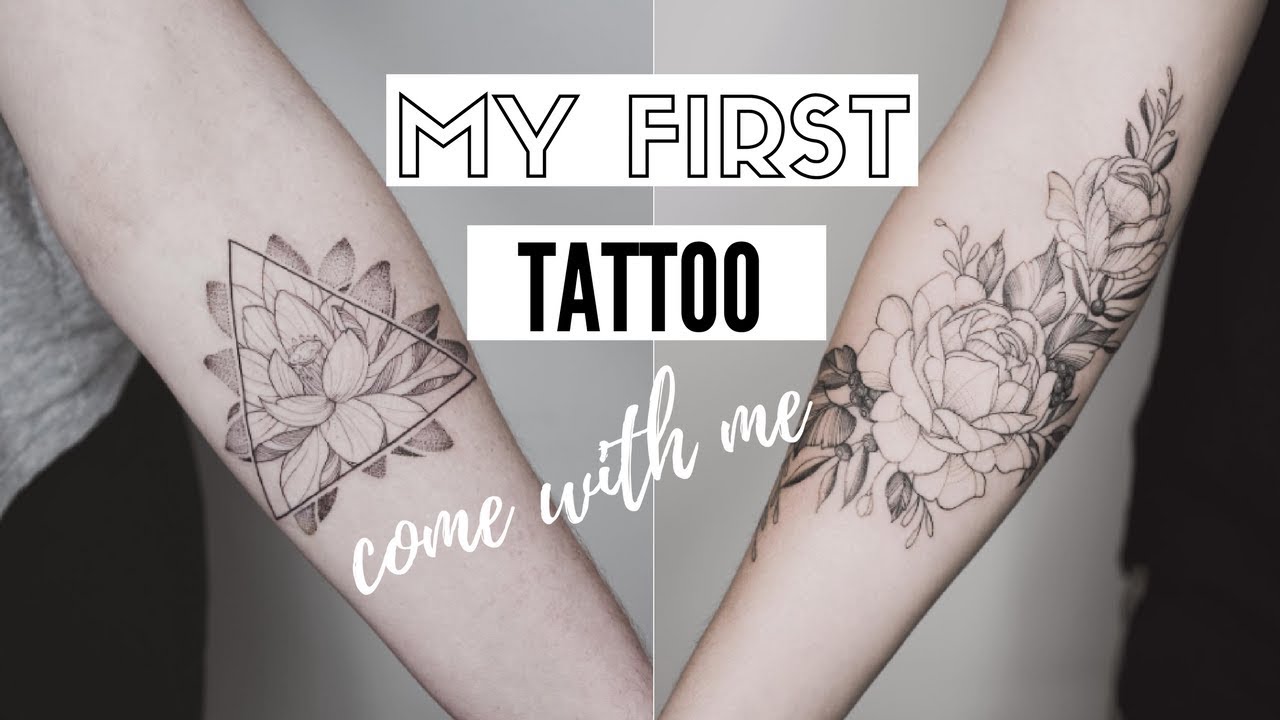 Getting My First Tattoo - YouTube