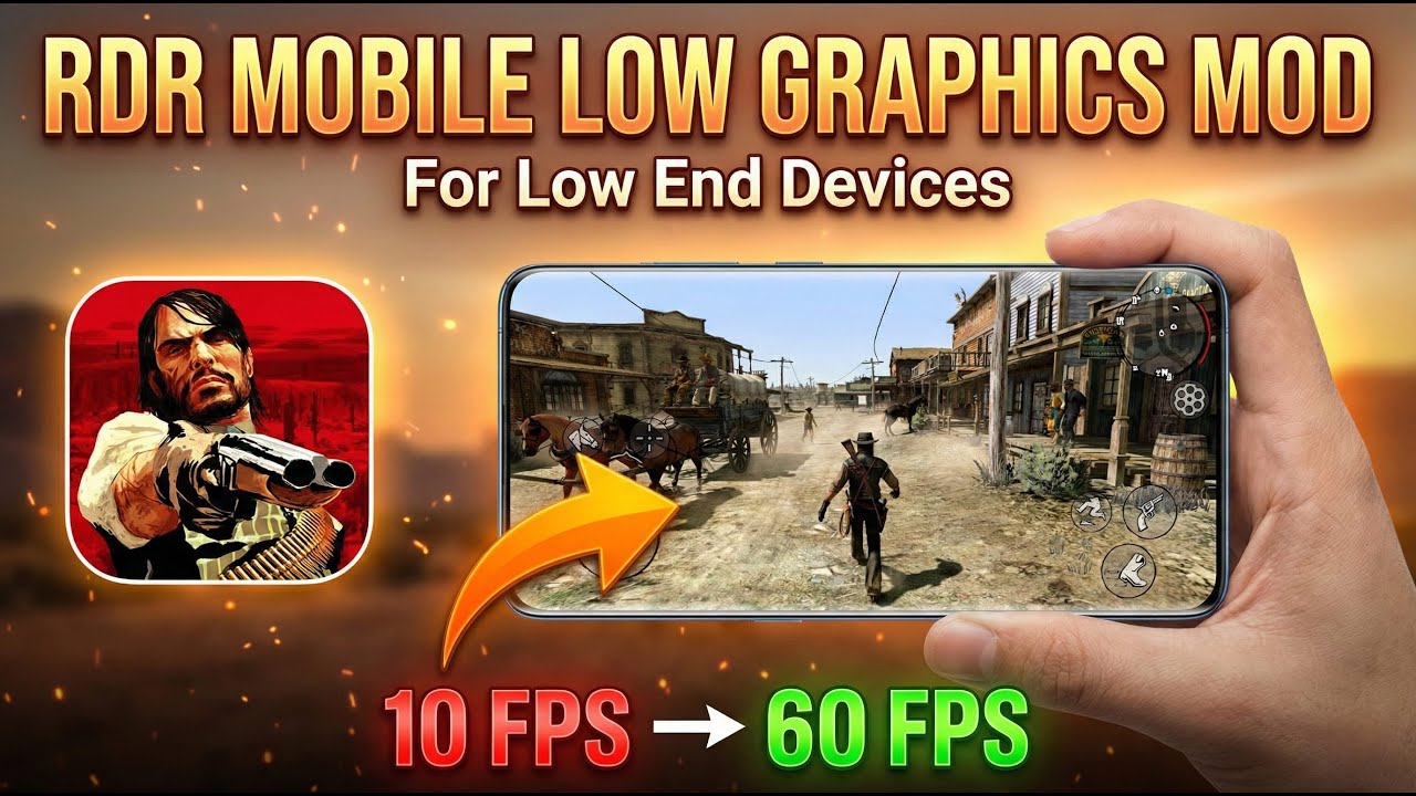 Finally! RDR Mobile Low Graphics Mod on Helio G96 – Smooth Gameplay ...