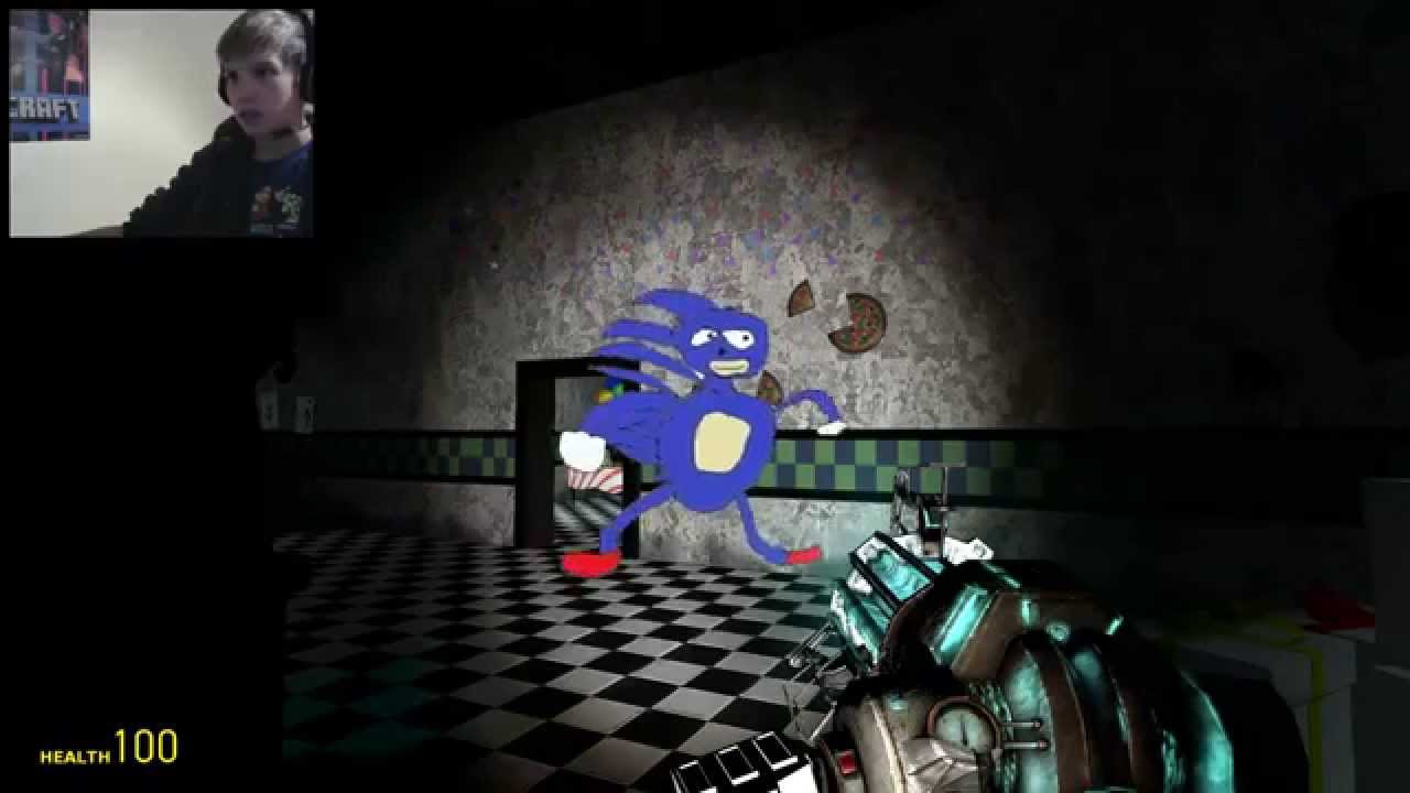 Five Nights At Sanic Garrys Mod Youtube