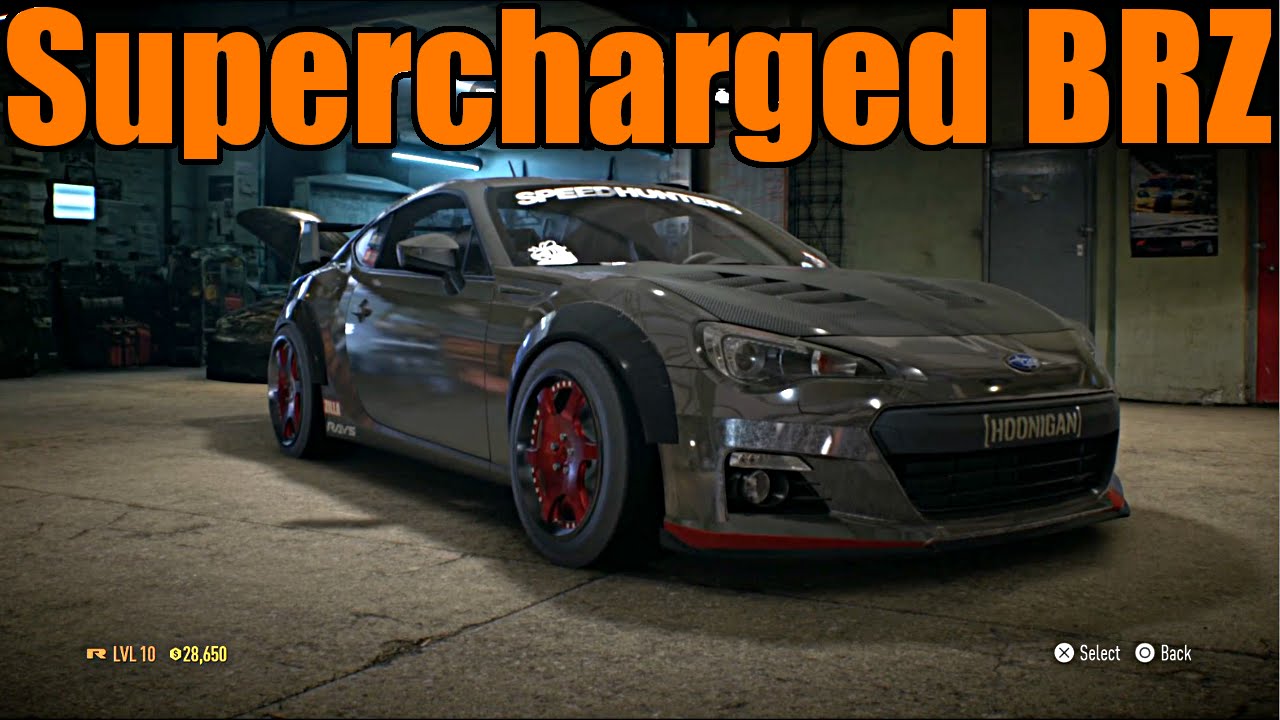 Need For Speed 2015 | THE BRZ GETS SUPERCHARGED! - YouTube