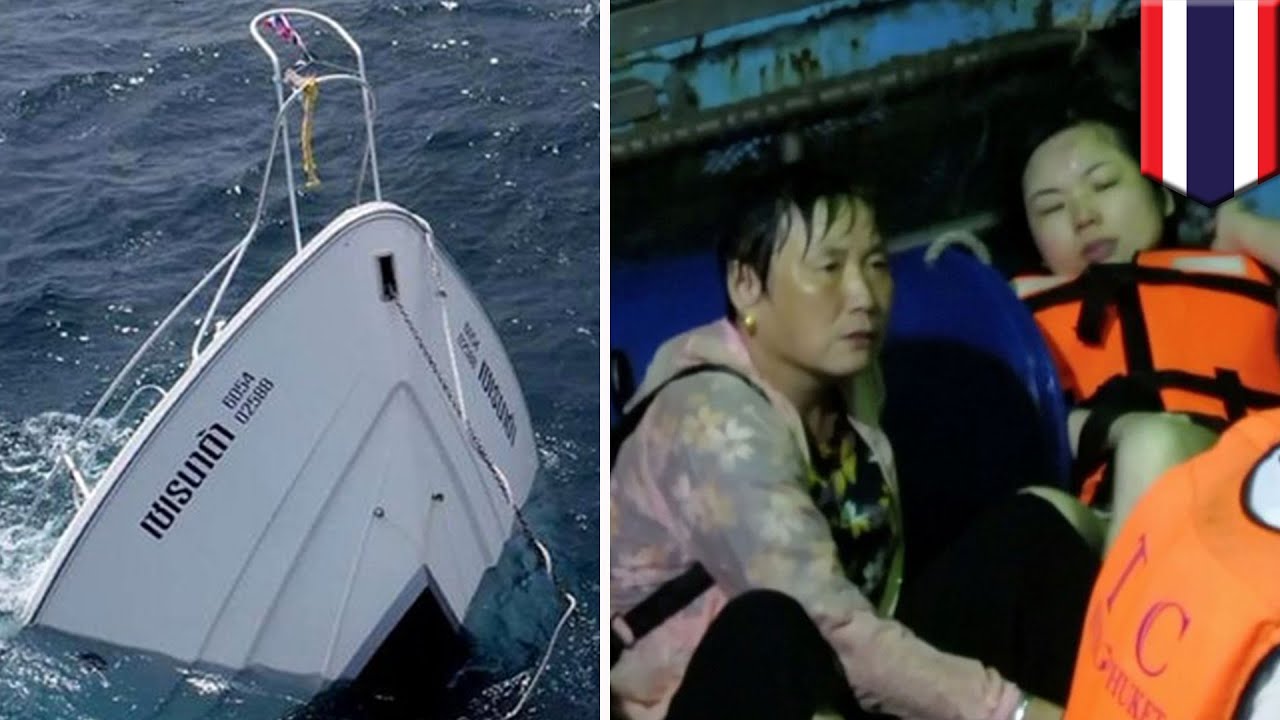 Sea disaster: Thai tour boat capsizes off Phuket, 42 dead - TomoNews ...