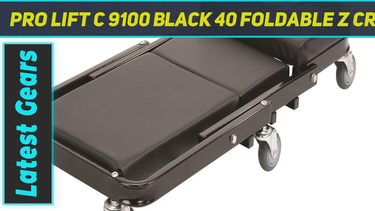 Pro LifT C 9100 Black 40" Foldable Z Creeper (450 pounds) - Review 2023 ...