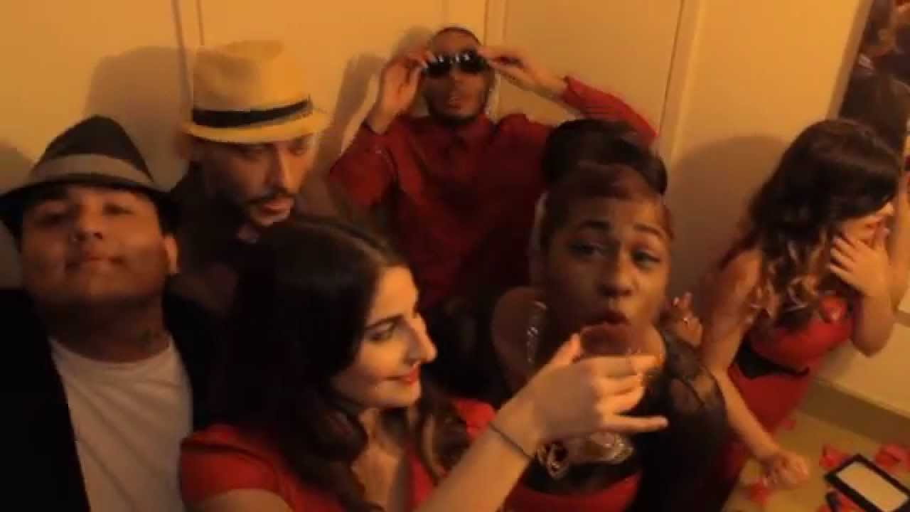 Behind the scenes footage of Ruby Red music video - YouTube