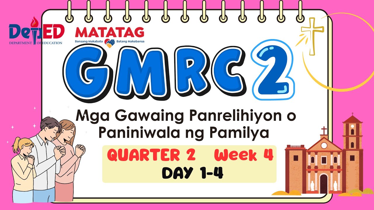GMRC 2 QUARTER 2 WEEK 4 DAY 1 4 Mga Gawaing Panrelihiyon o Paniniwala ...