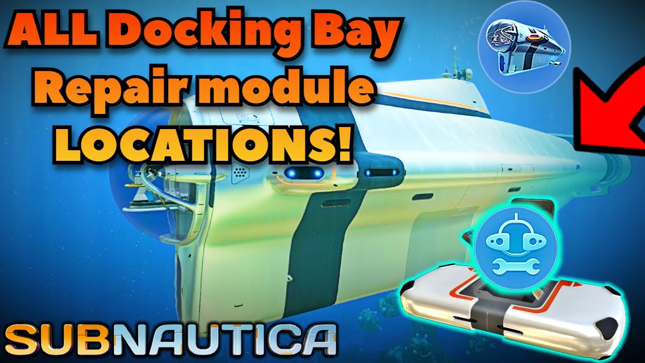 All CYCLOPS Docking bay repair LOCATIONS! - YouTube
