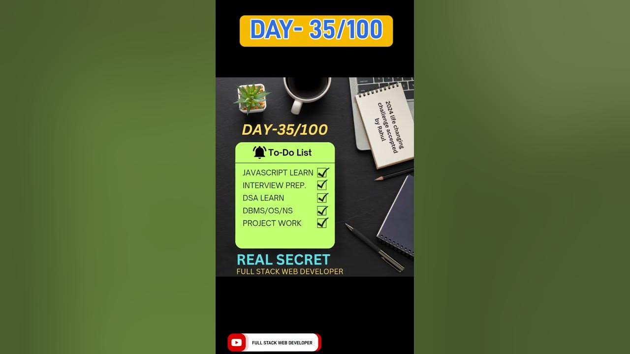 Day 35100 Days Challenge Completed Successfully π²π² Fullstack