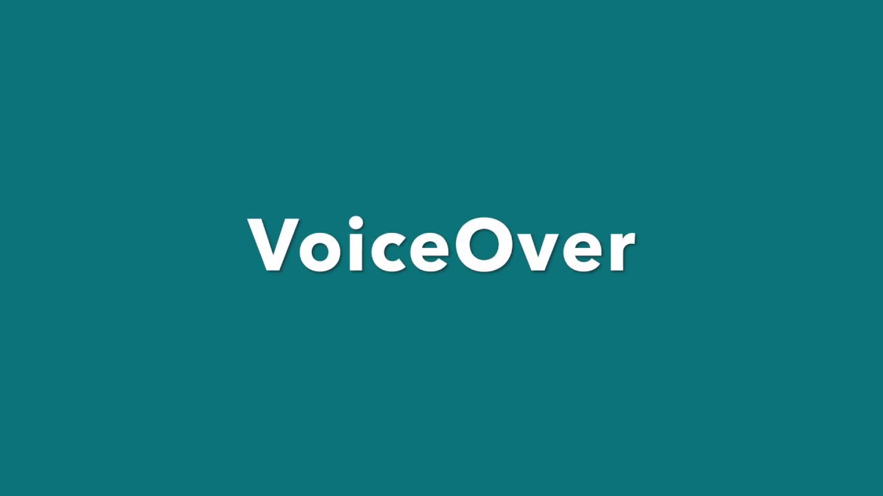 iPad Accessibility: VoiceOver - YouTube