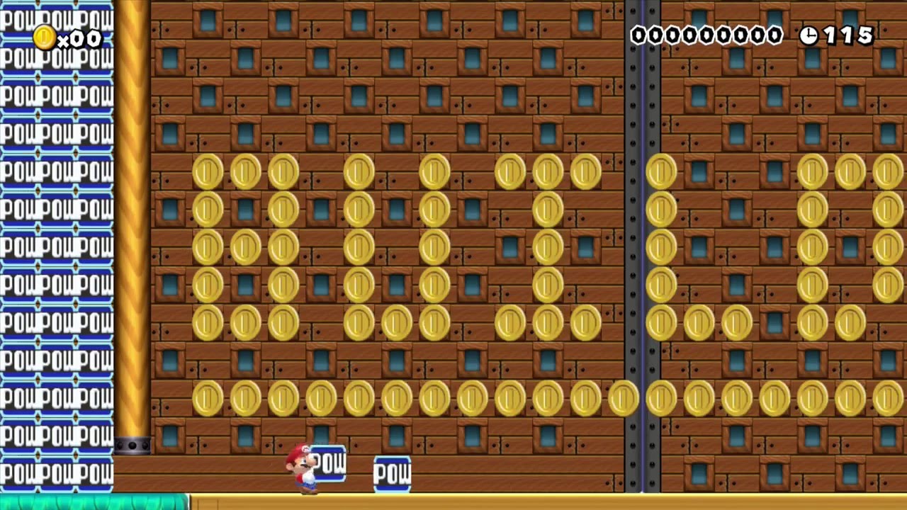 Super Mario Maker - Build to the Sky! by Osian - YouTube