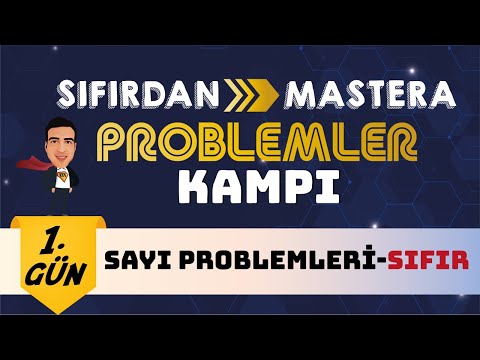 Sayı Problemleri Sıfır I Sıfırdan Mastera Problemler Kampı I 1. Gün I #yks2024  #problemler