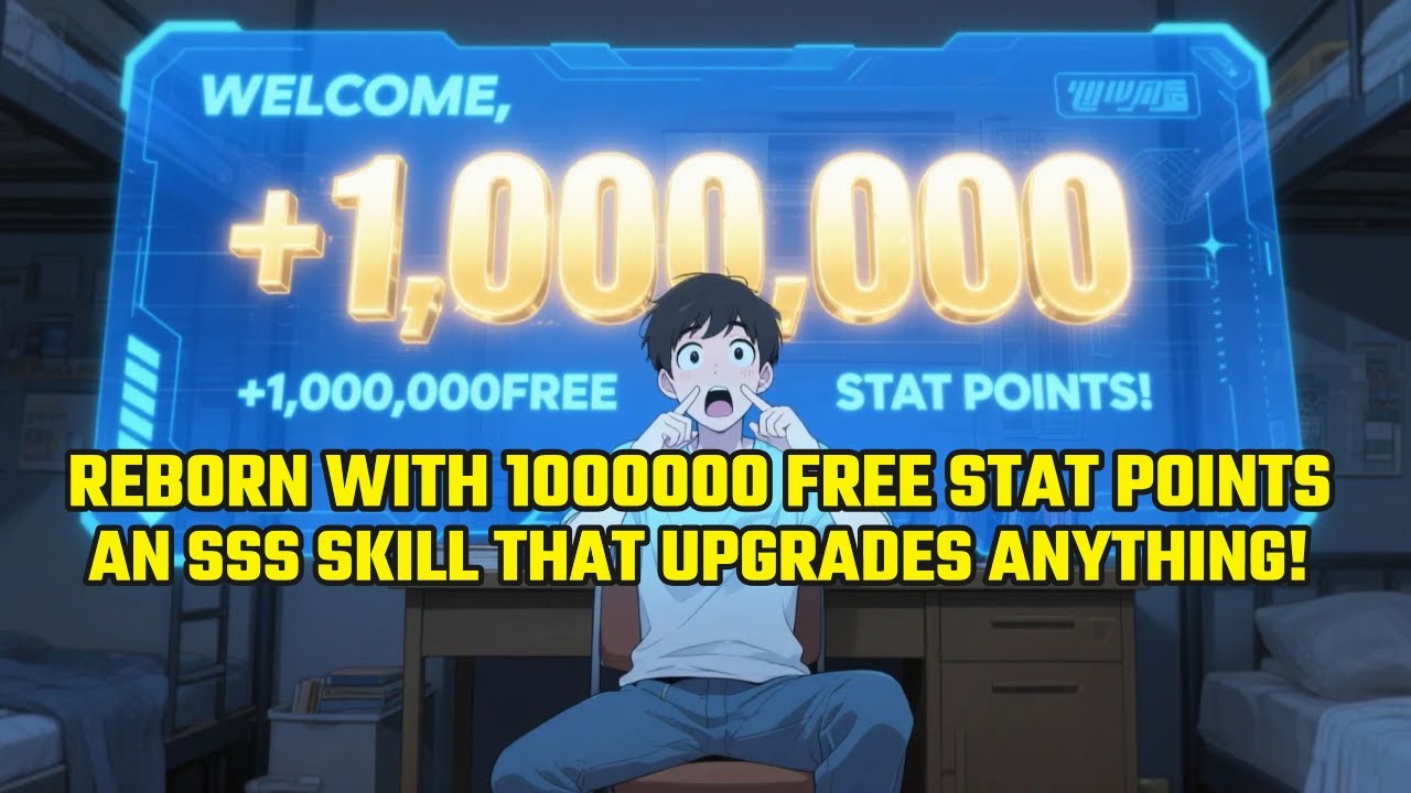 REBORN With 1 1000000 Free Stat Points & An SSS SKILL That UPGRADES ...