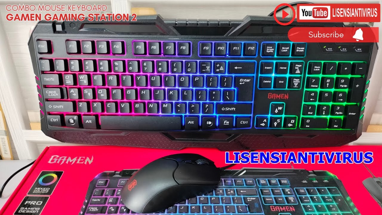 Combo Paket Mouse Keyboard Gamen Gaming Station 2 Harganya murahnya ...