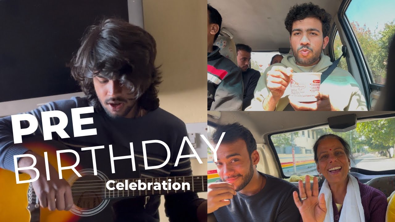 Early Birthday Fun! | Tushar Pareek Vlogs - YouTube