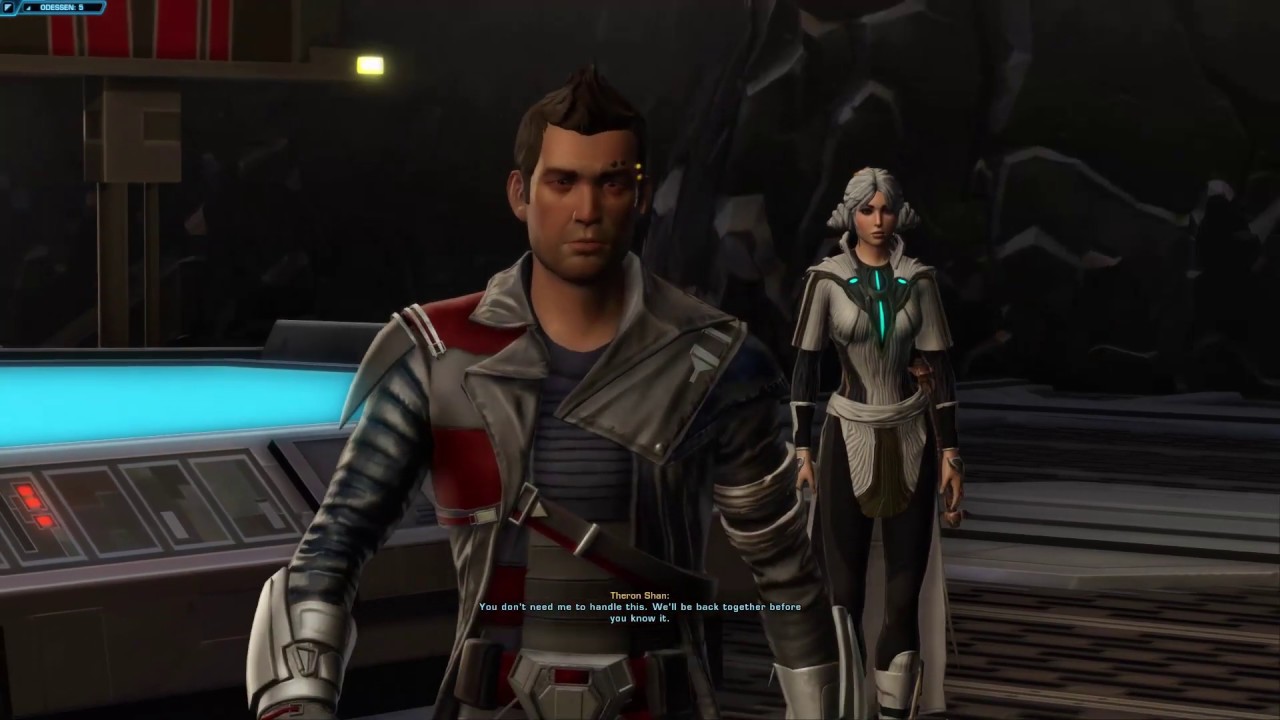 Theron Shan Romance | SWTOR 5.10 Jedi Under Siege - YouTube