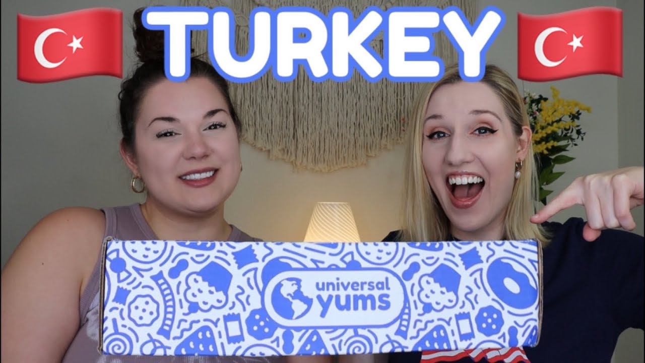 TASTING TURKISH SNACKS 😋 | Universal Yums | Super Yum Box | June 2023 ...
