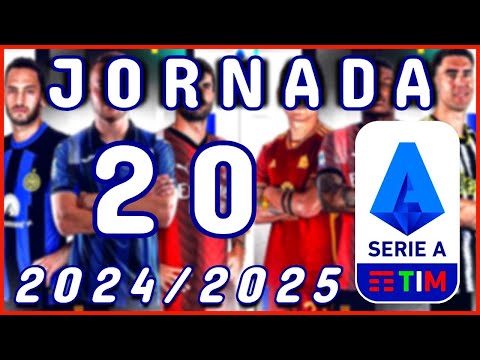 ¡JORNADA 20 SERIE A 2024/2025! | Partidos, Horarios y Transmisión | Mike Sports