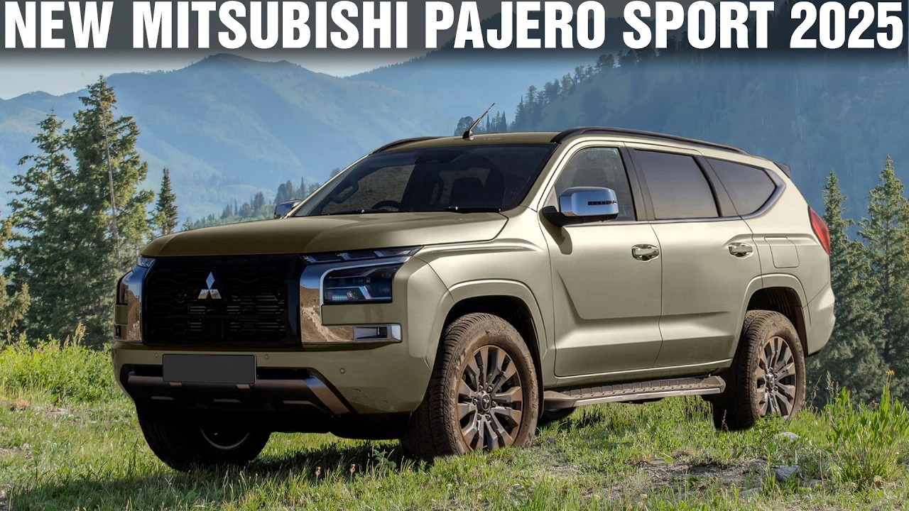 2025-2026 Next Generation MITSUBISHI Pajero Sport ( Montero Sport ...
