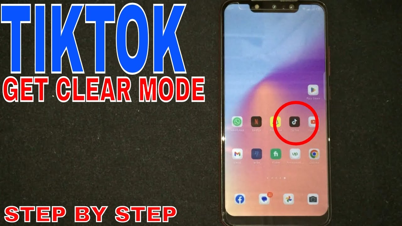 How To Get Clear Mode On TikTok 🔴 - YouTube