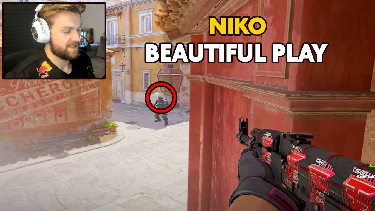 NIKO wonderful play to win the Round! CS2 Highlights - YouTube