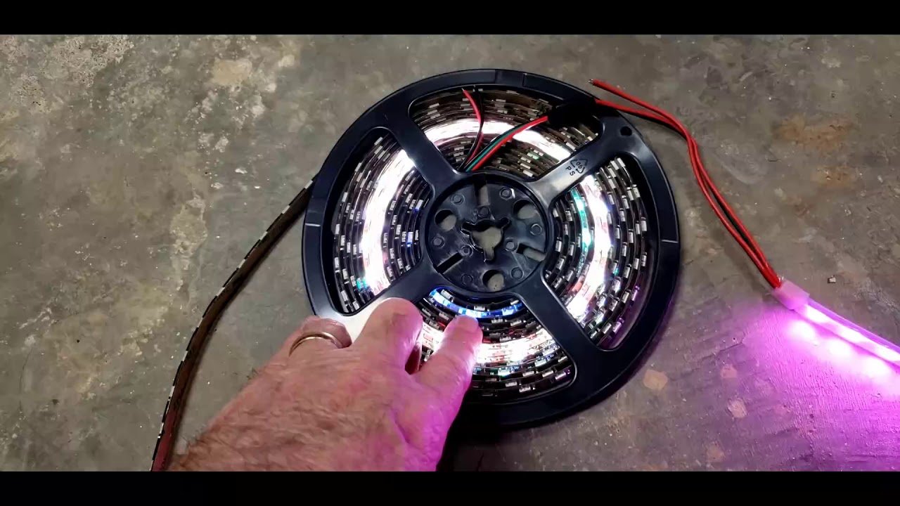 Mud Dart RC Led Controller With 500 Leds - YouTube