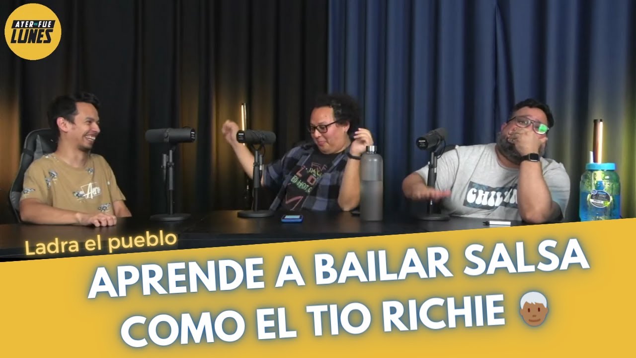 LADRA EL PUEBLO - APRENDE A BAILAR SALSA COMO EL TIO RICHIE - YouTube