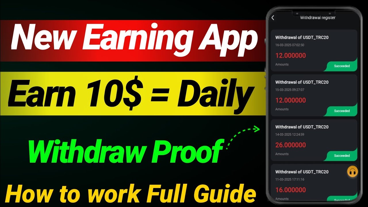 New Earning App | New Earning App with Earning Proof | New Earning App ...