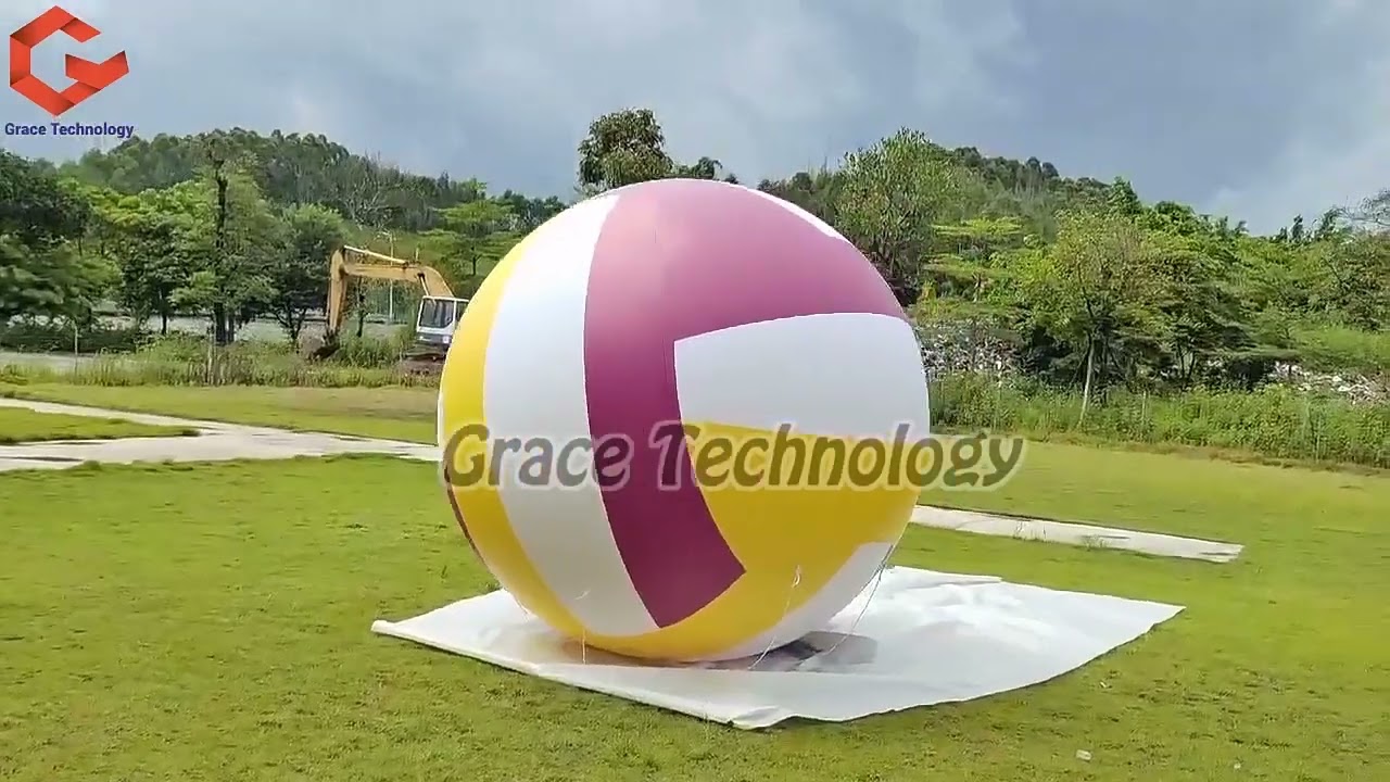 10ft Giant Beach Volleyball Inflatable Beach Party Game Balloon ...