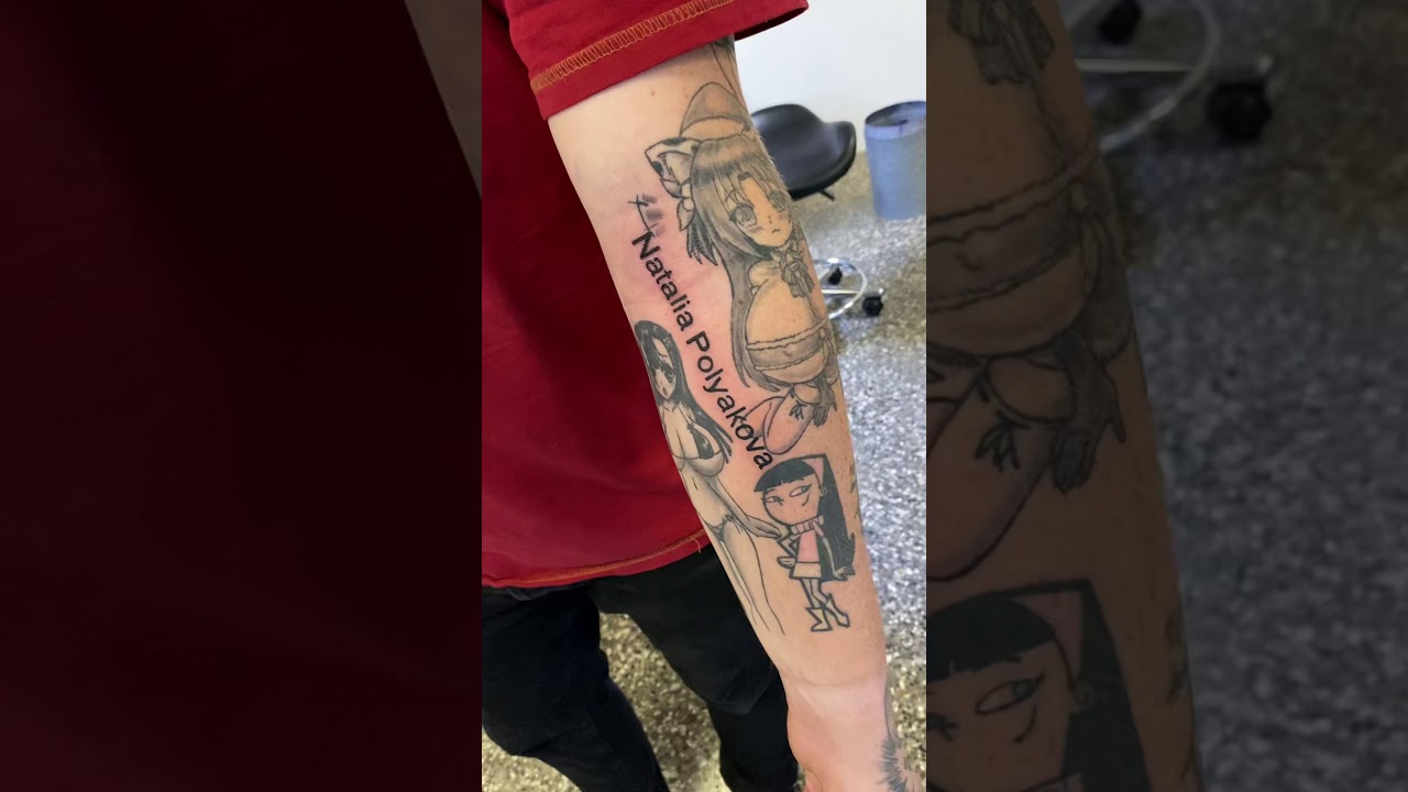 Tattoo Natalia Polyakova - YouTube