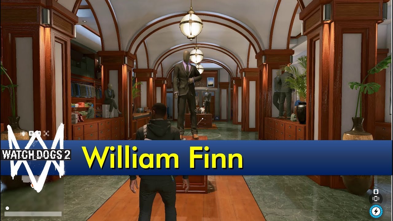 William Finn (clothing store) [Watch Dogs 2 - The Game Tourist] - YouTube