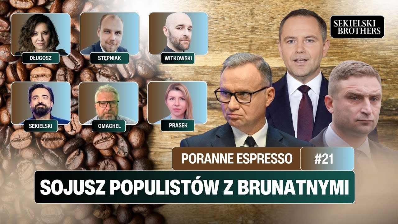 Poranne espresso #21 / Sekielski & Omachel / dr Witkowski, Dlugosz, Stępniak, Prasek - YouTube