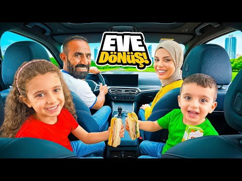 POYRAZ ELİF YOLCULUK VLOG!!!ANTALYADAN EVE DÖNÜŞ!!!
