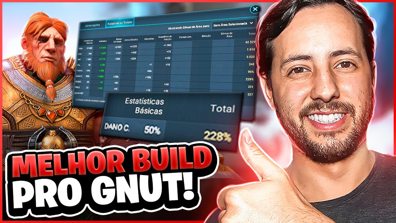 GNUT GUIA COMPLETO COMO CONSTRUIR E QUAIS MAESTRIAS USAR | Raid Shadow ...
