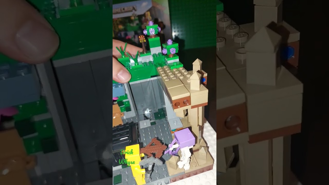 LEGO Minecraft The Skeleton Dungeon 21189 full set #Short #LEGO # ...