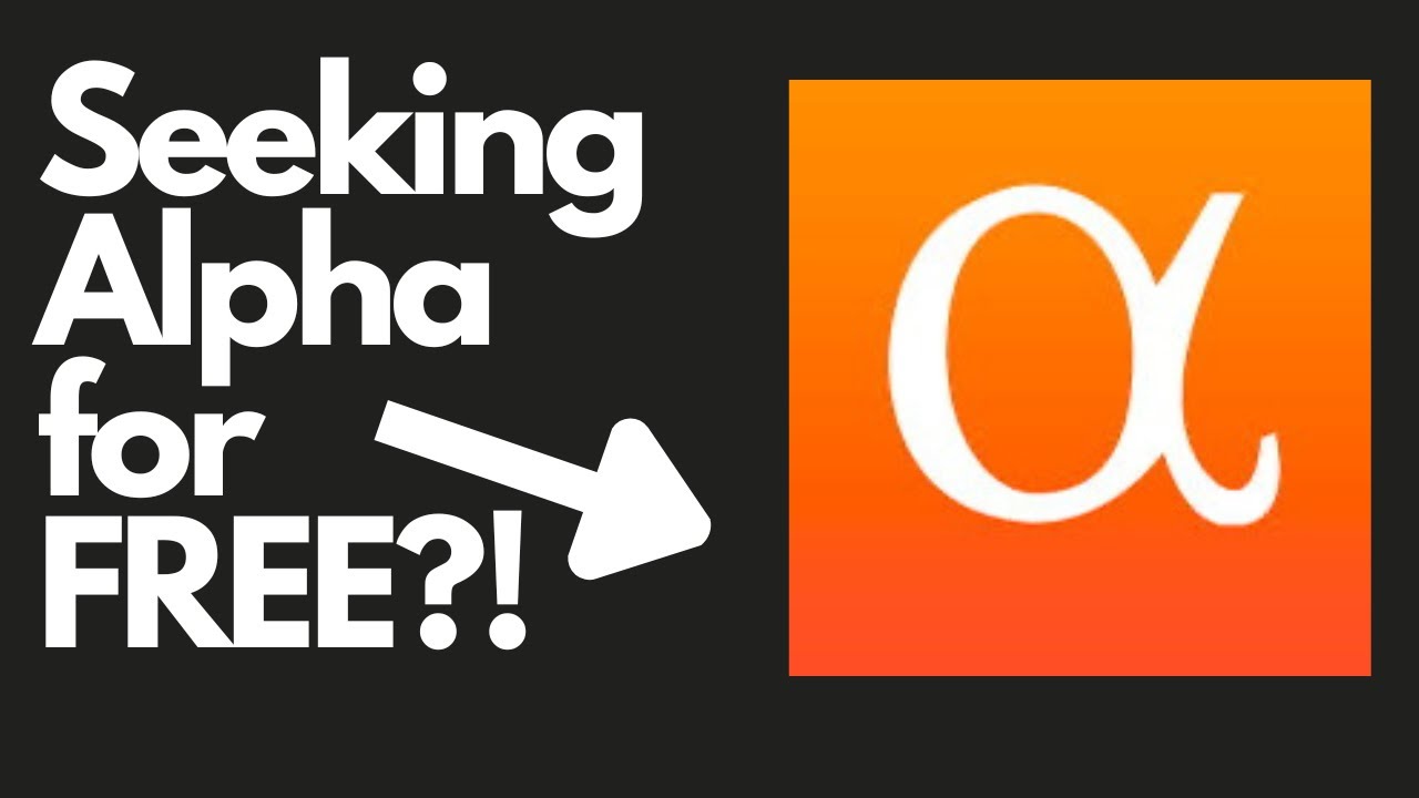 How to use Seeking Alpha’s for FREE - YouTube