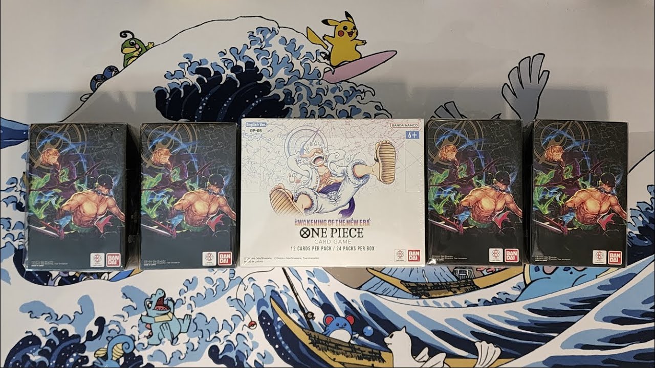 One Piece TCG - Booster Box OP-05 Awakening of the New Era! DP-03 Boxes ...