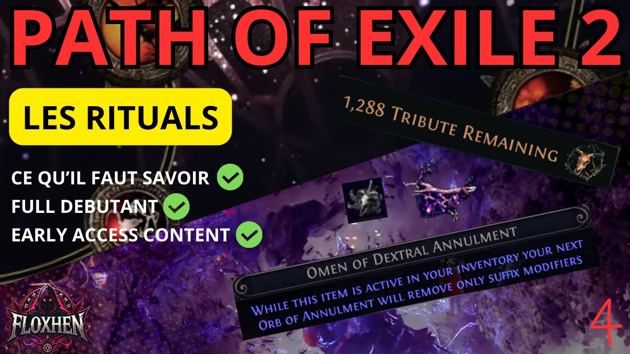 PATH OF EXILE 2 | LES RITUALS | Comprendre le ENDGAME des RITUALS | N°4 ...