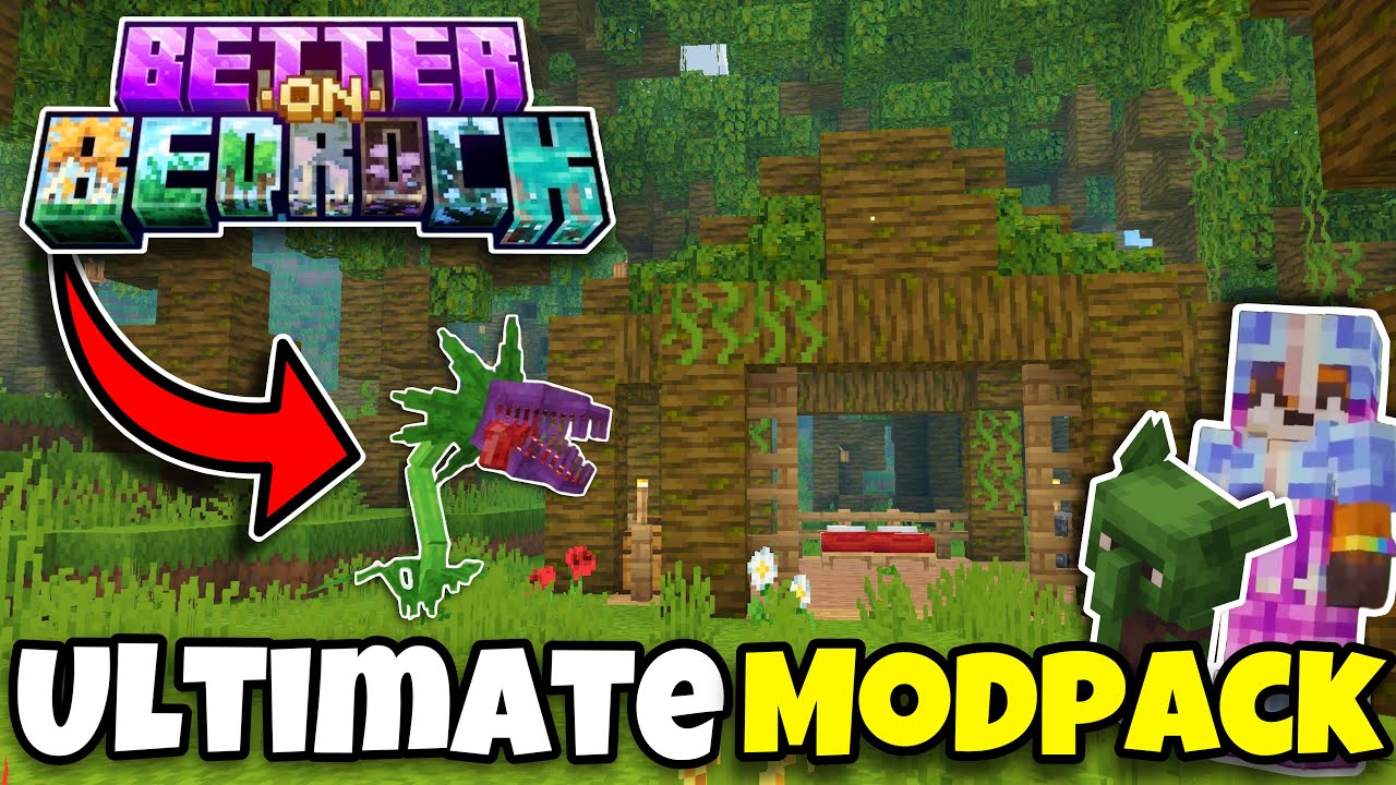 I Made The ULTIMATE Minecraft Bedrock Modpack... (#1) - YouTube