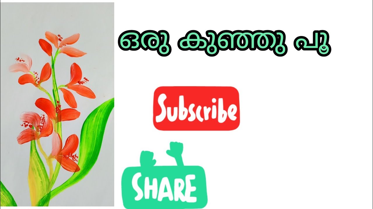 Easy painting #jisha alakode - YouTube