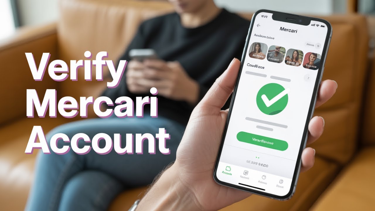 How to verify your Mercari seller account - YouTube