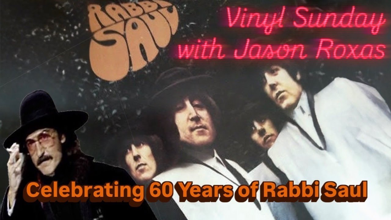 Celebrating 60 Years of the Beatles Rabbi Saul DJ Livestream | Vinyl ...