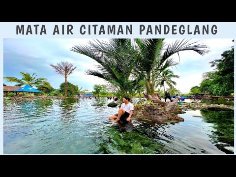 MATA AIR CITAMAN PANDEGLANG : Rute dari arah CILEGON - YouTube