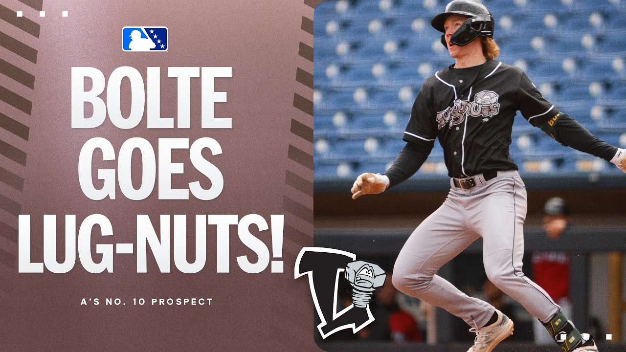 Henry Bolte has career day for Lansing | MiLB Highlights - YouTube