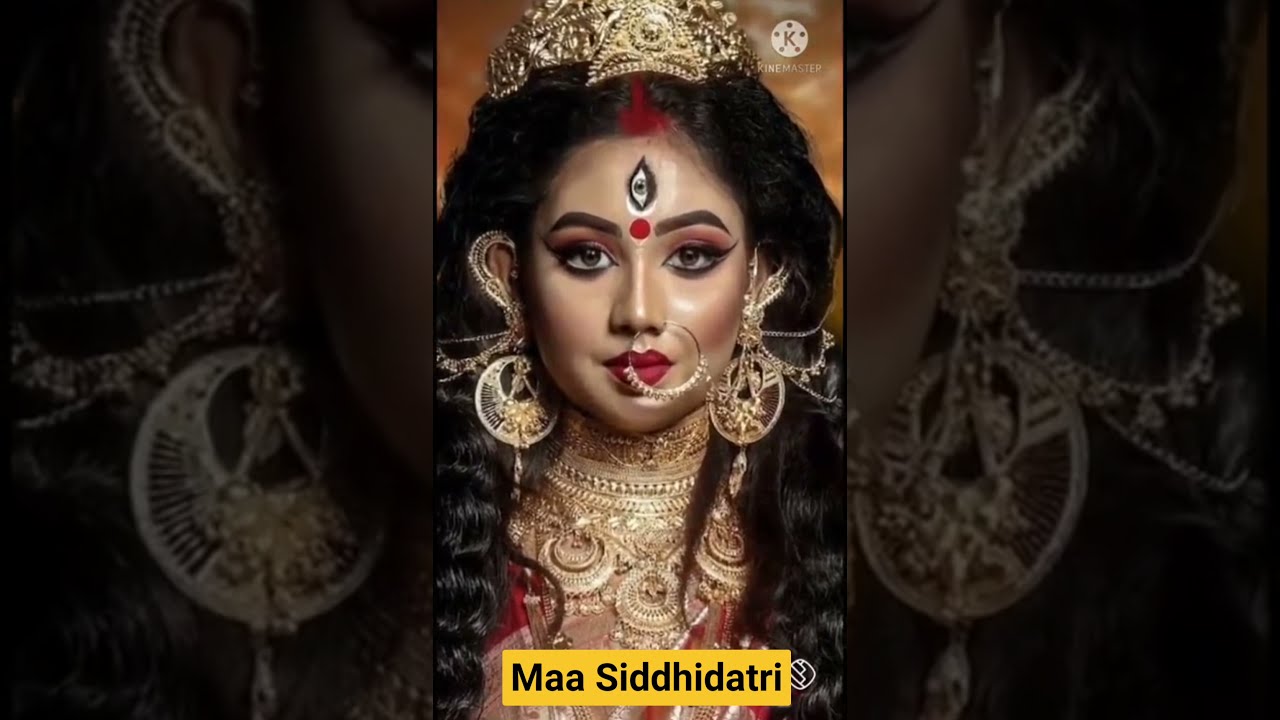 MAA SIDDHIDATRI|| 9th day of navratri|| Maa Siddhidatri navratri status ...