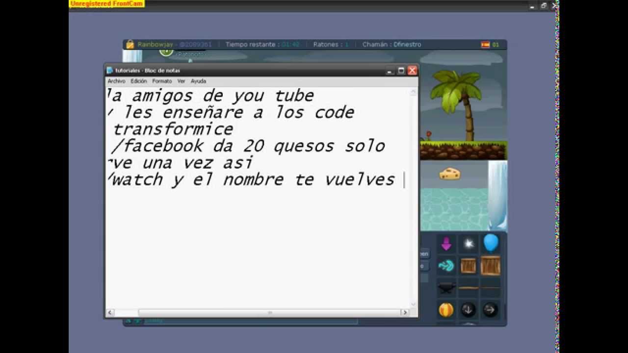 todos los codigos de transformice - YouTube
