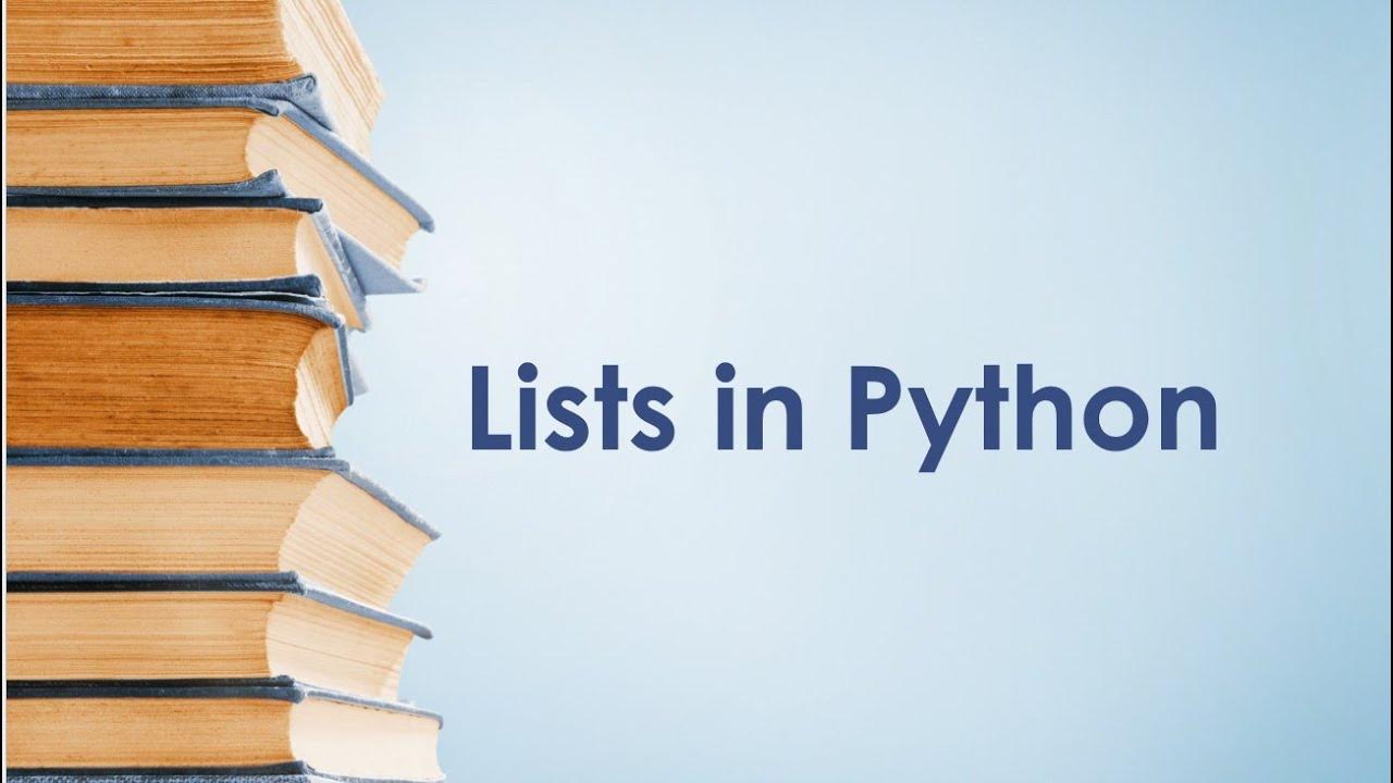 Python | List in Python | Python Tutorial for Beginners - YouTube
